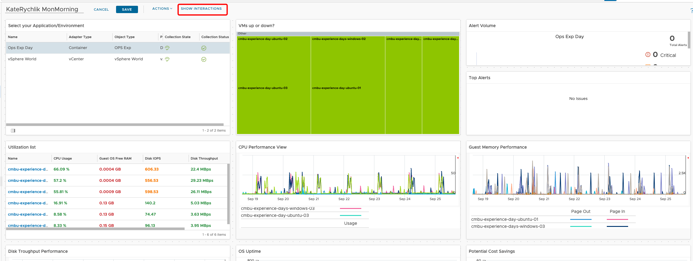 Create Dashboard | VMwareAria.github.io